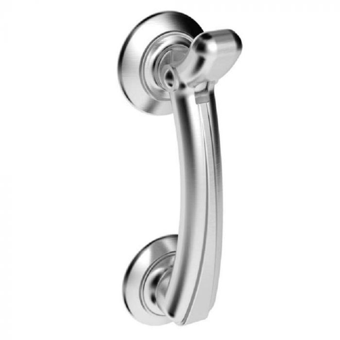 Slimline Knocker -Satin Chrome | Door Furniture | Todd Doors