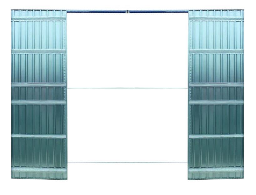 Scrigno Double Pocket Door System | Scrigno | Todd Doors