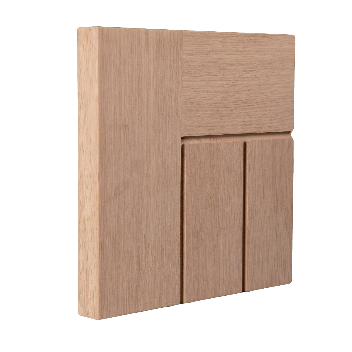 Cottage Oak Unfinished | Door Corner Sample | Todd Doors