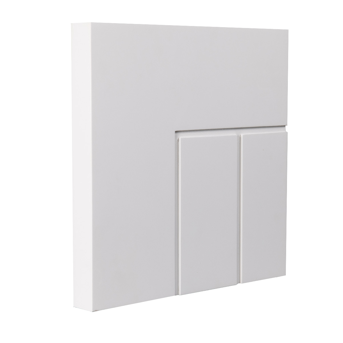 Cottage White Corner Sample | Door Corner Sample | Todd Doors