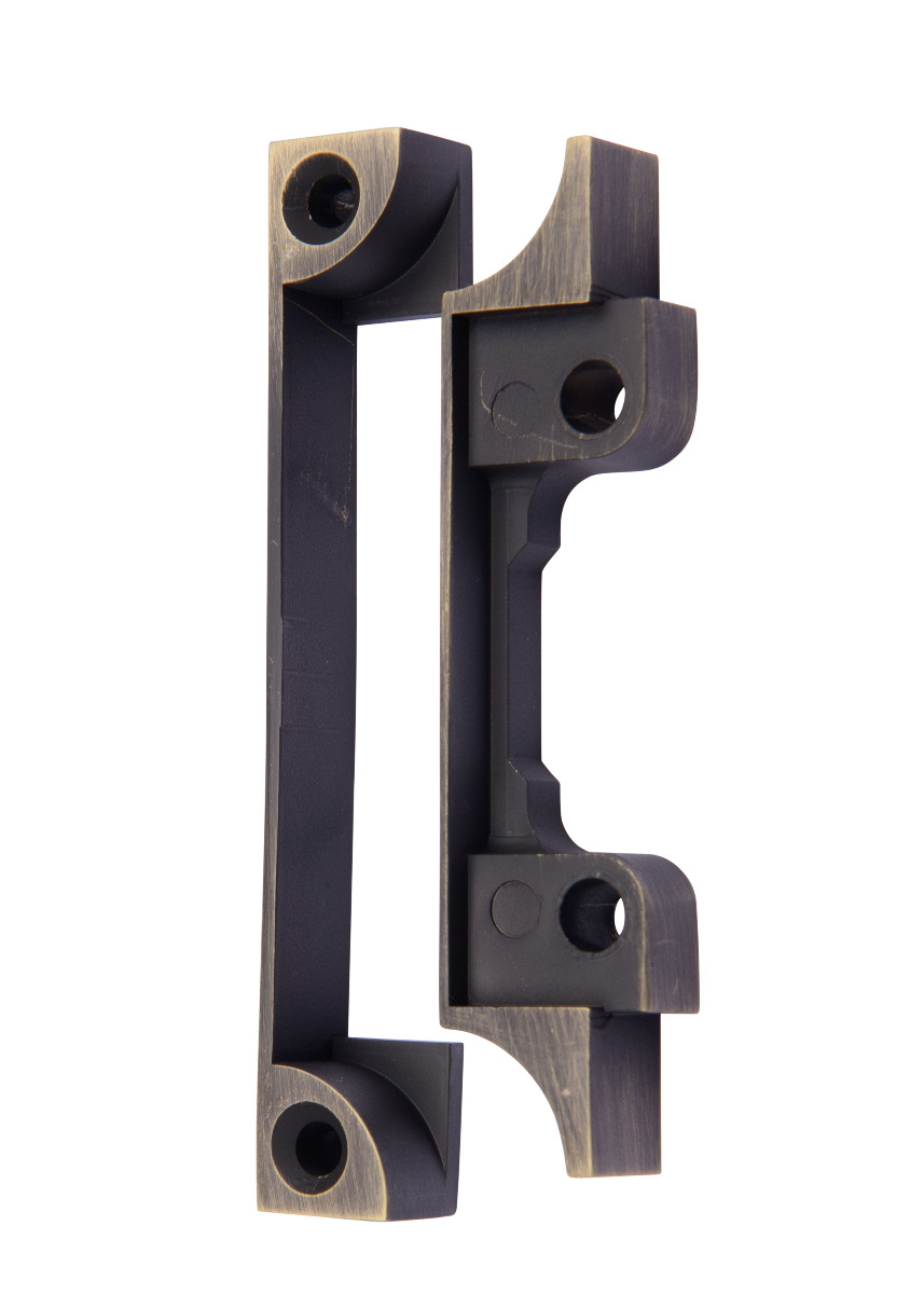 Tubular Latch Rebate Kit - Bronze | Door Furniture | Todd Doors