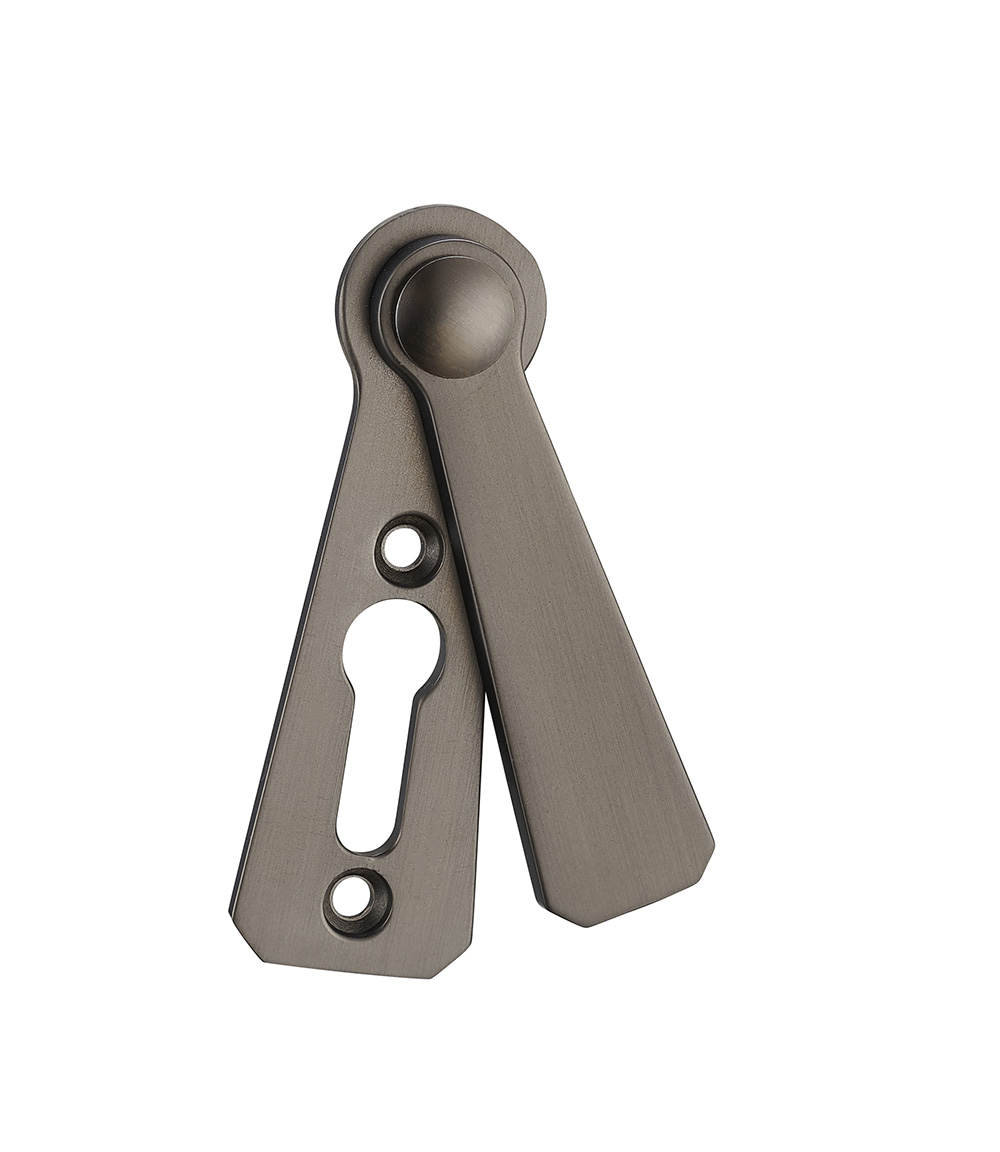 Pera Escutcheon - Dark Bronze Anthracite | Door Furniture | Todd Doors