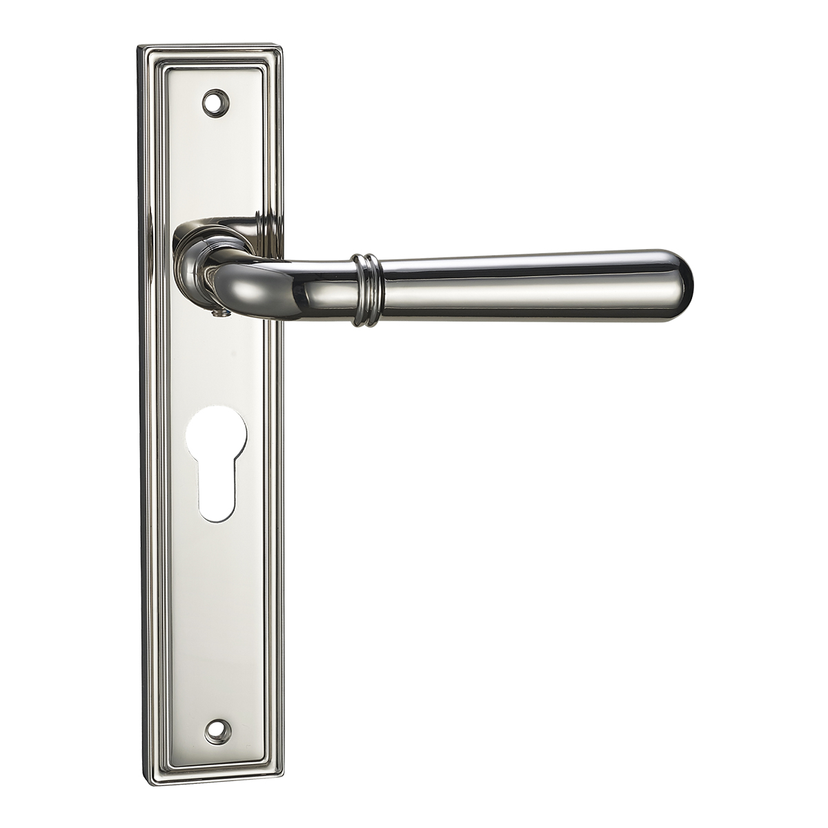 Exeter Lever On Backplate - Euro Lock | Door Furniture | Todd Doors
