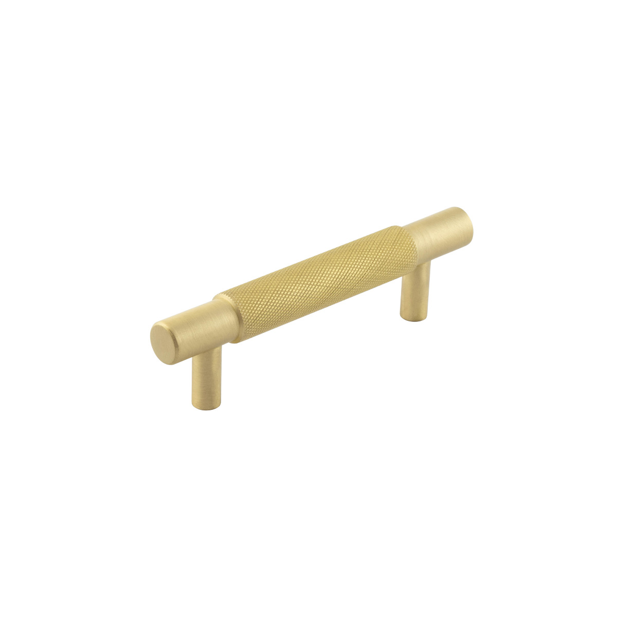 Taplow Diamond Knurled Cabinet Handle - Satin Brass| Door Furniture ...