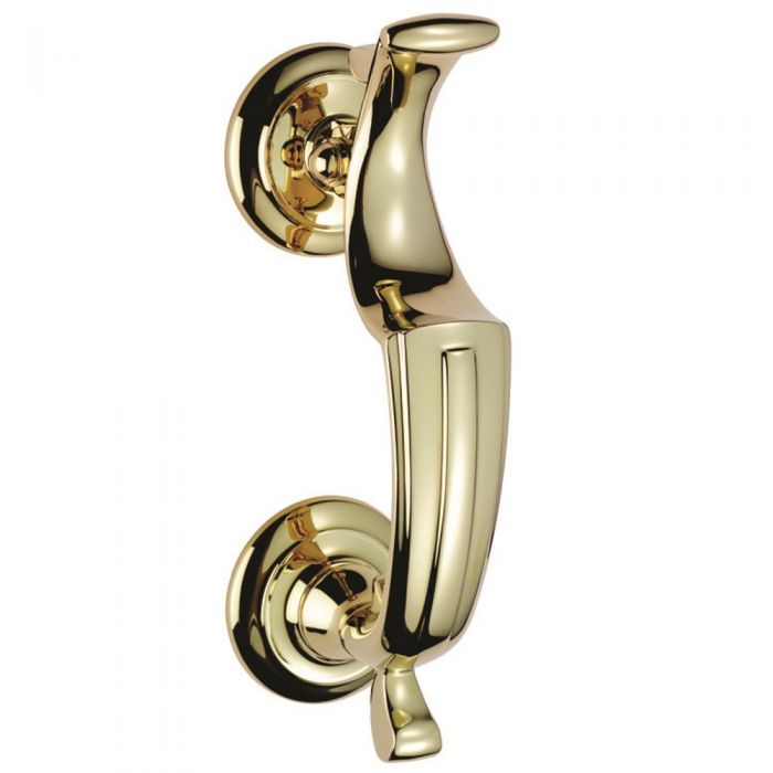 Doctors Knocker - Stainless Brass | Door Furniture | Todd Doors