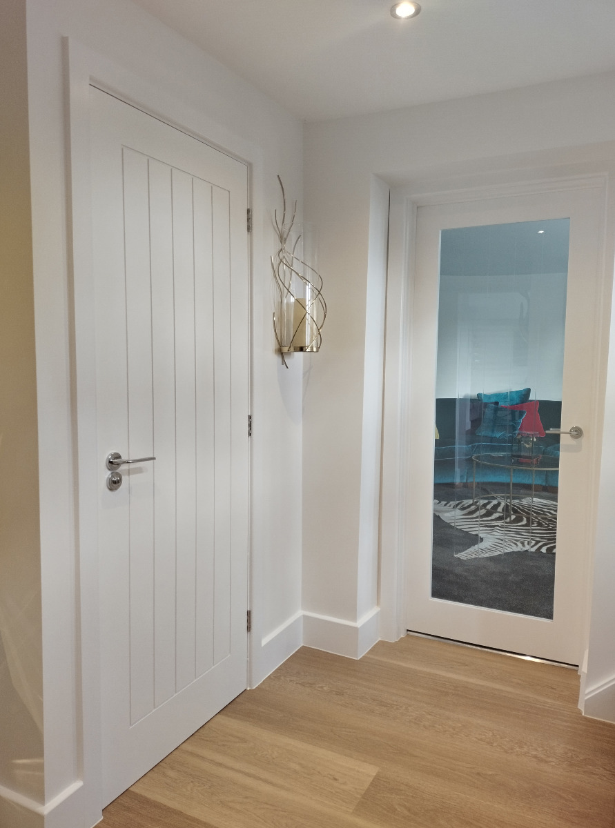 2-Panel Smooth | White Doors | Internal Doors | Todd Doors